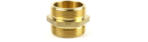 Tankwagenkoppeling dubbele nippel - Messing - 1-1/4" bestellen bij NexaParts